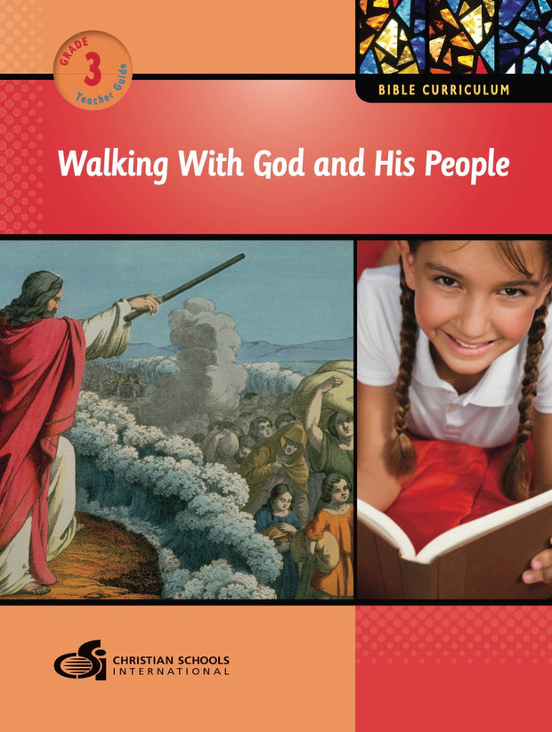3rd Grade Teacher Guide: Walking With God & His People Elementary Bible ...
